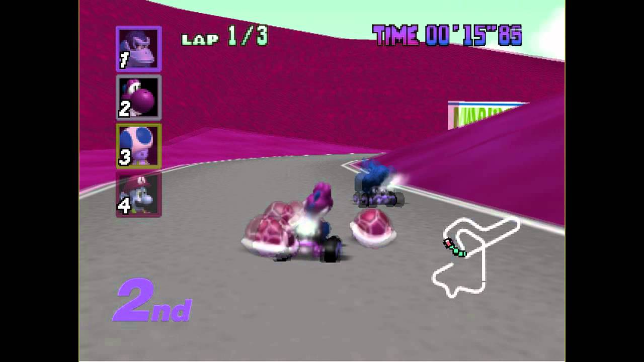 150 CC MUSHROOM CUP YOSHI LEAN ON: Mario Kart 64 Playthrough - YouTube