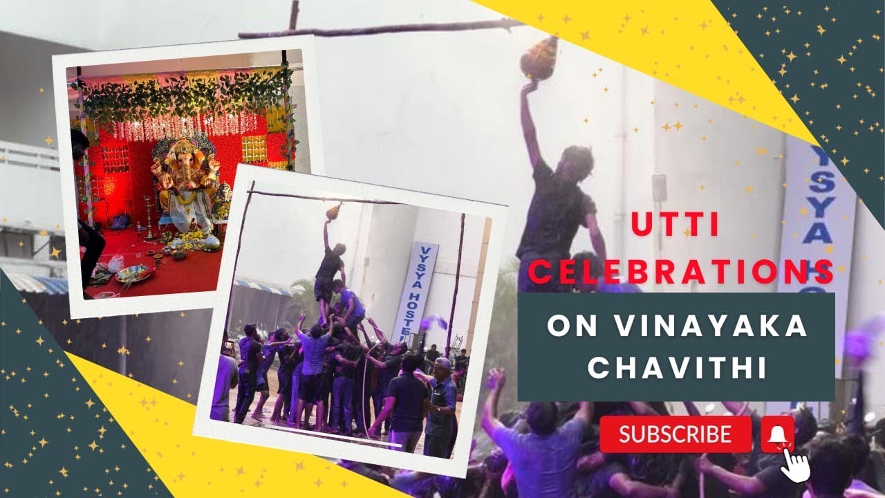 Utti celebrations in vysya hostel on the occasion of vinayaka chavithi ...