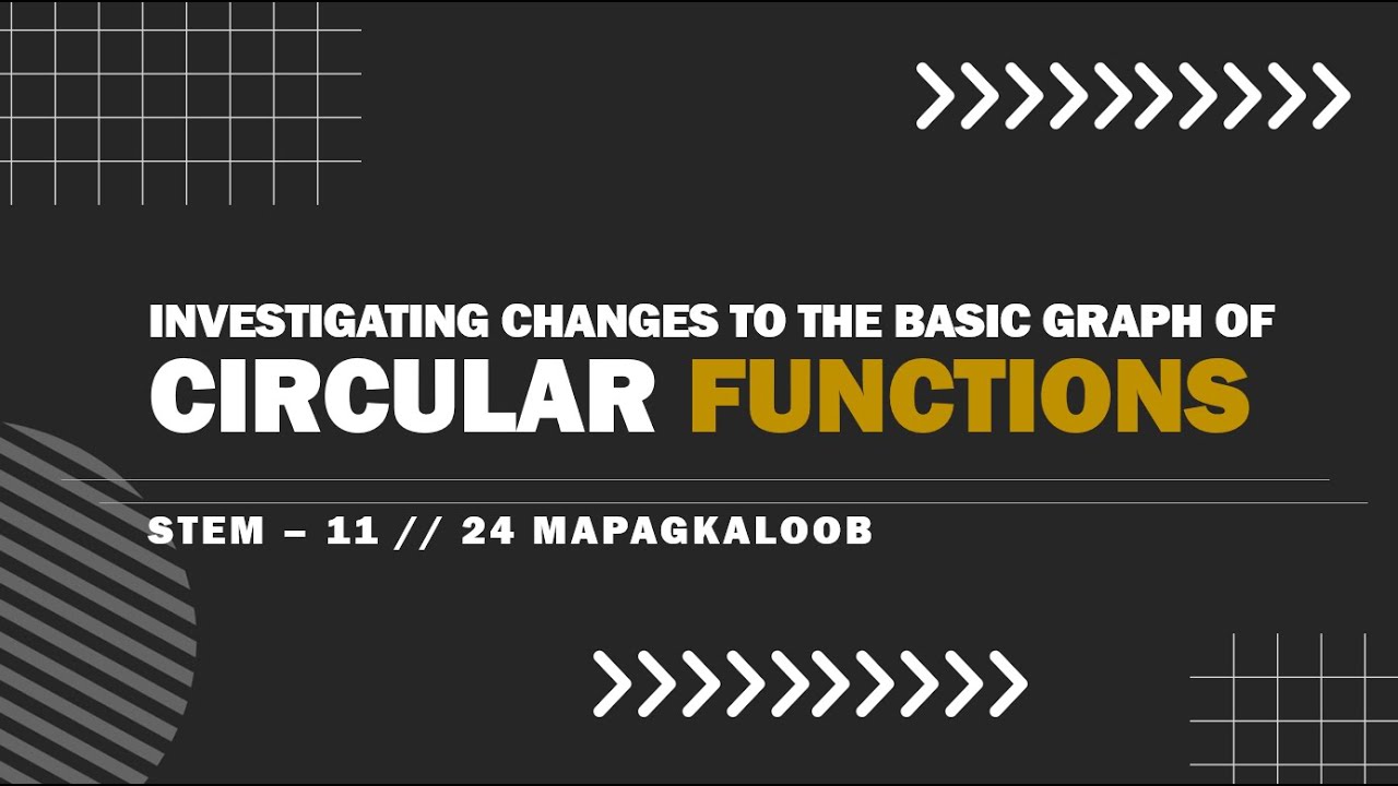 PRE CALCULUS | INVESTIGATING CIRCULAR FUNCTIONS | TOPIC: "ADDING A ...