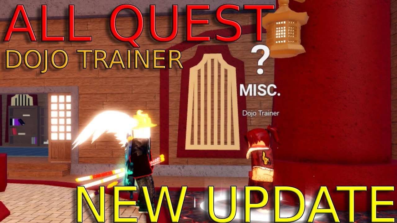 ALL Quests Dojo Trainer Blox Fruit NEW UPDATE - YouTube