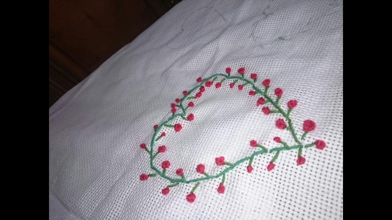 How to Make Embroidery Heart - Embroidery Projects + Tutorial . - YouTube