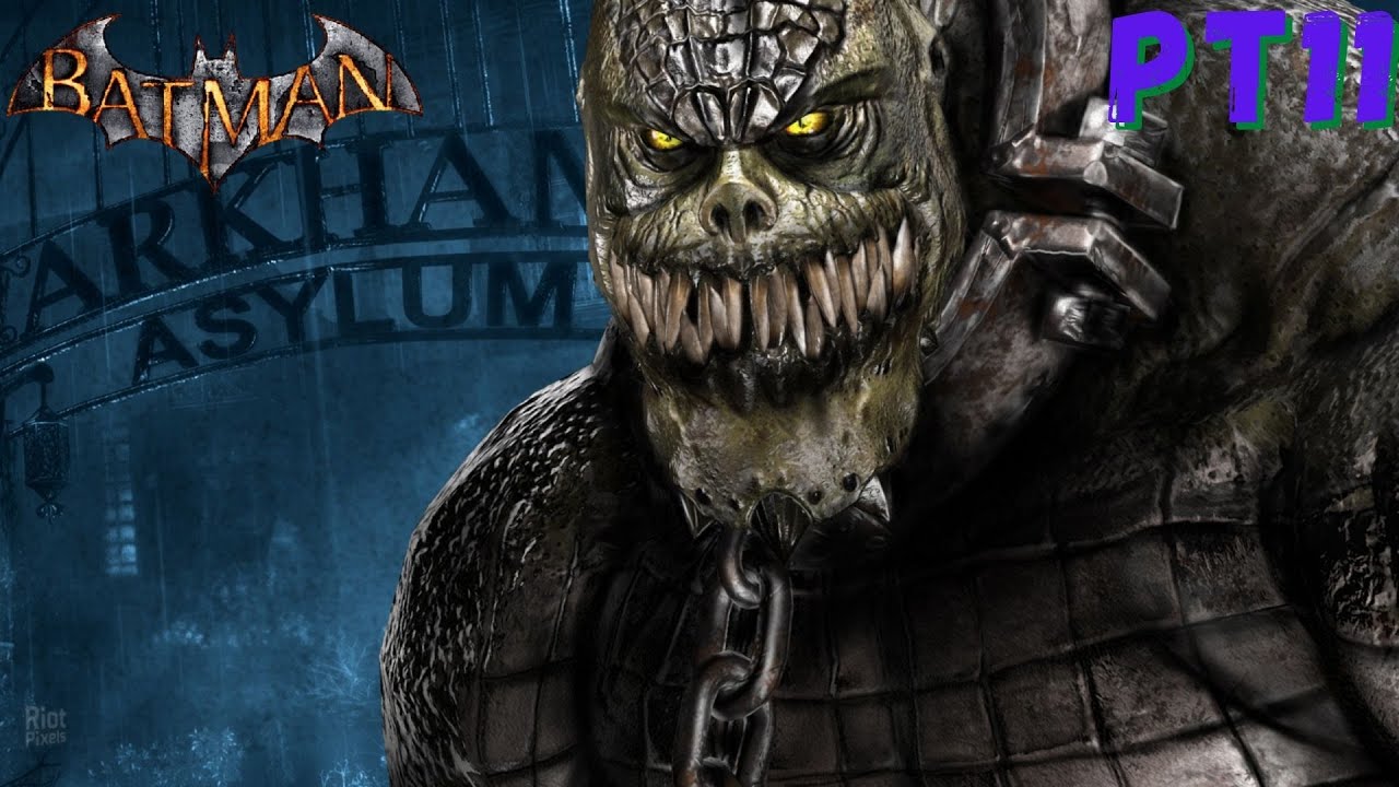 Watch Batman Arkham Asylum Pt11 killer Croc's lair |Rook plays - YouTube