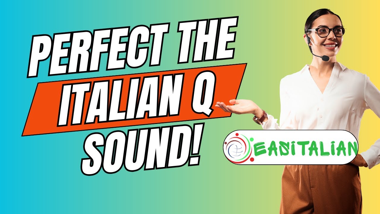 Italian pronunciation tutorial Master the Italian Q Sound ...