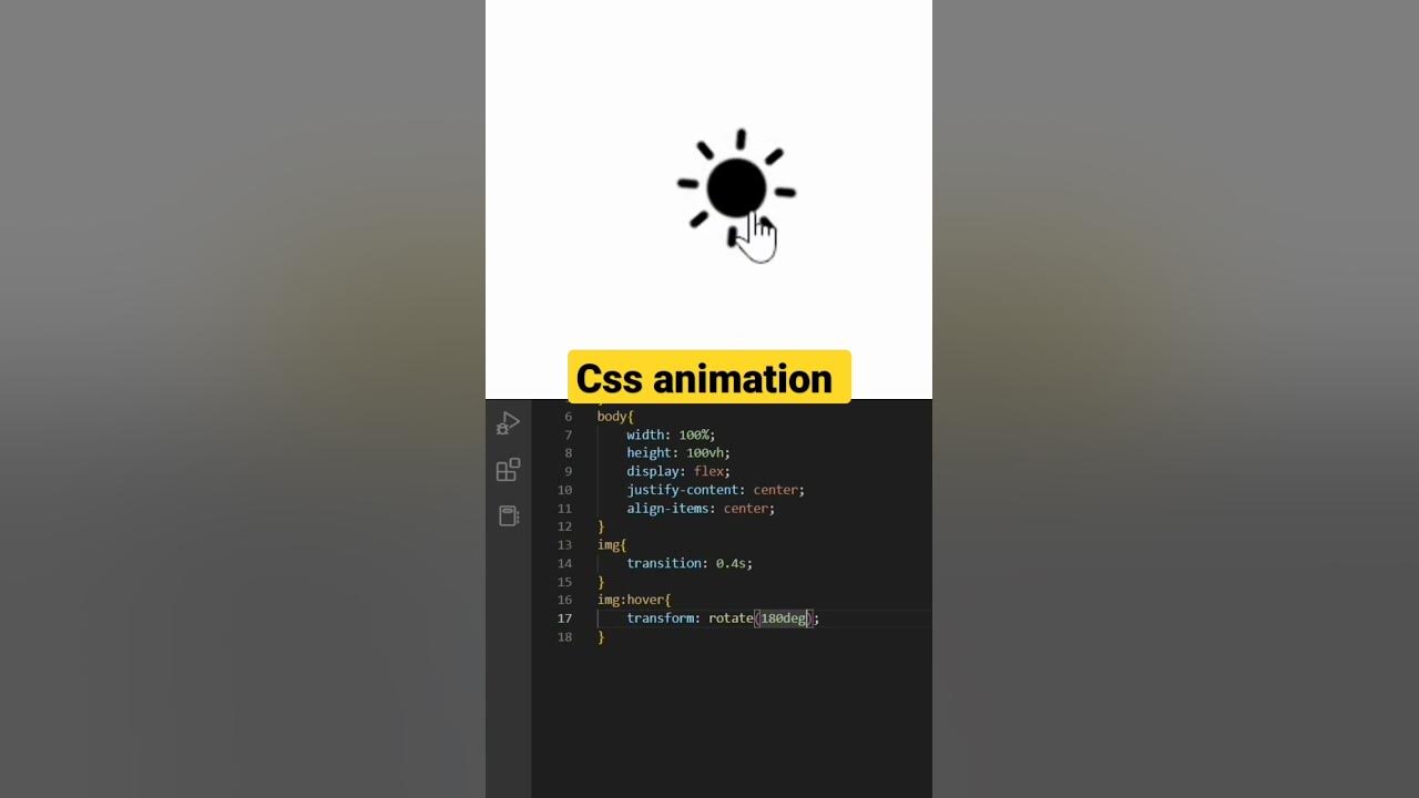 Css Sun Animation Middle Class Coder Shorts Shortvideo Youtubeshorts Viral Youtube