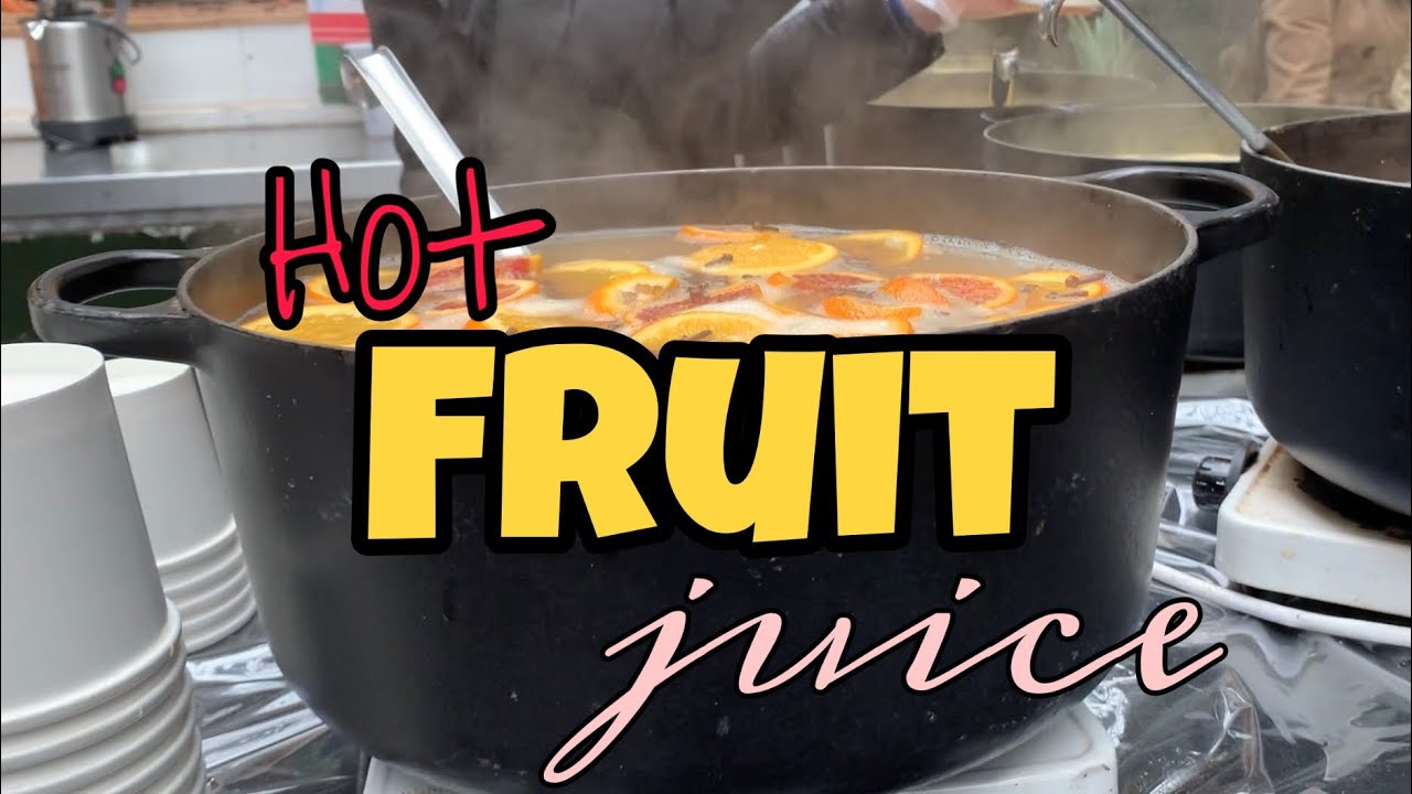 Hot Fruit Juice Detox | Borough Market - YouTube