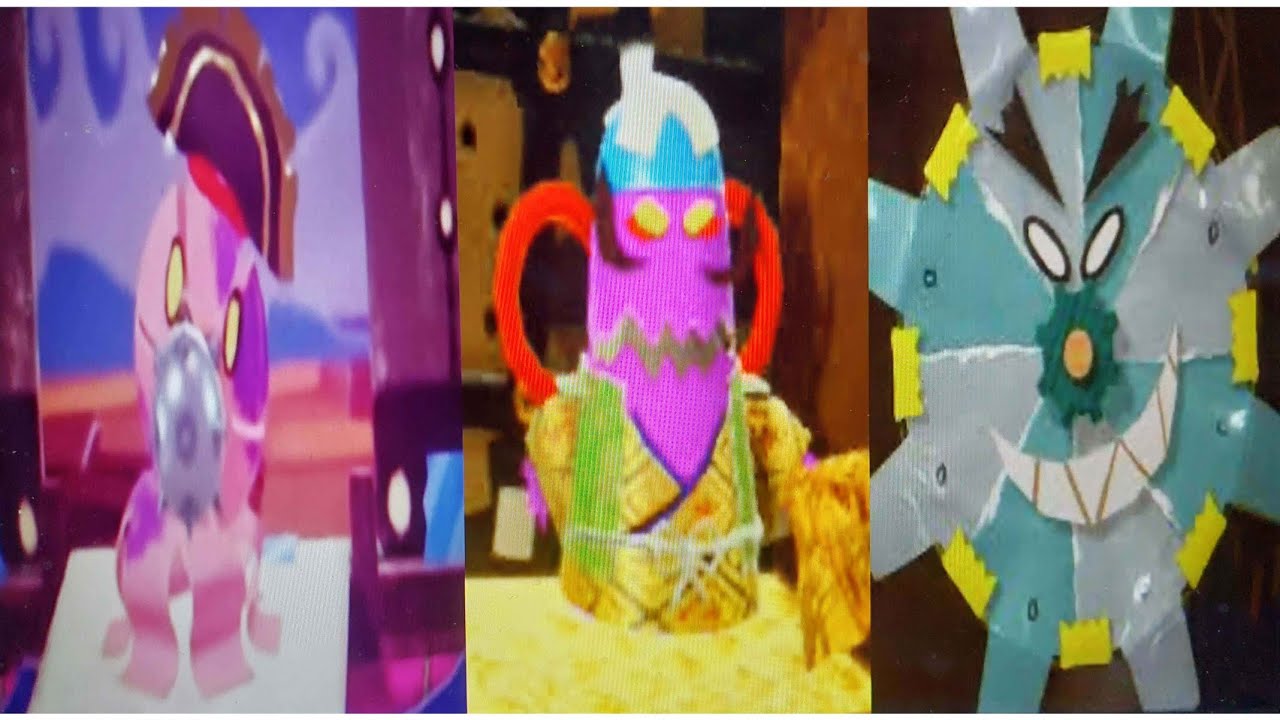 Yoshi's Crafted World - All 3 Midbosses (Mellow Mode) - YouTube