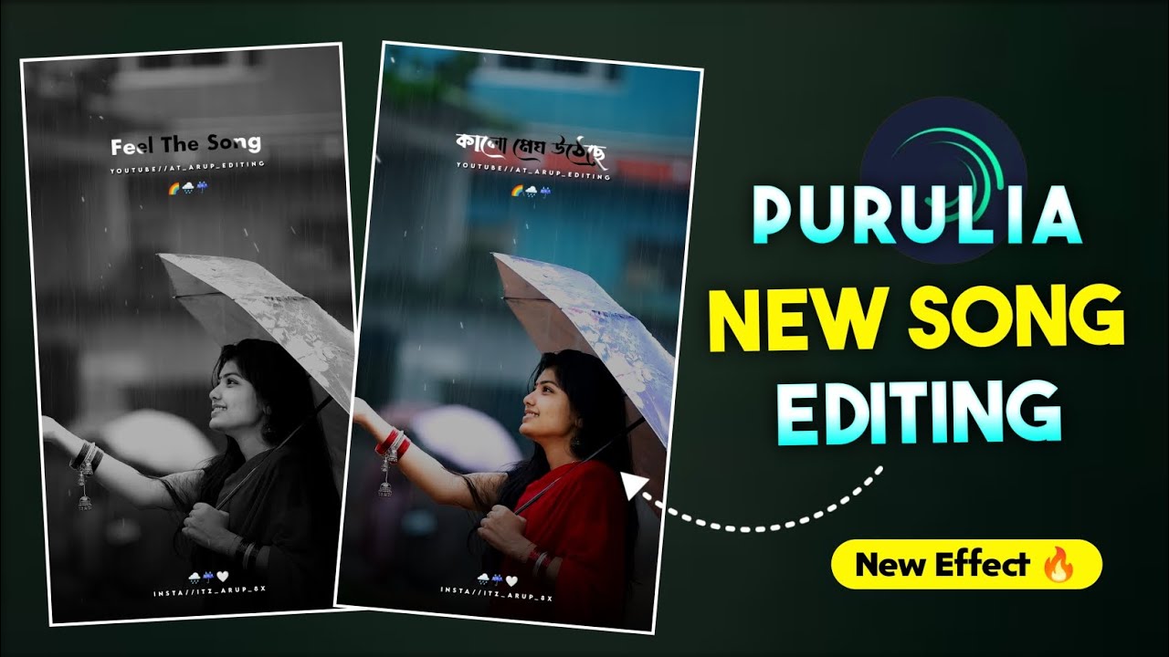 New Style Purulia Status Editing|| Purulia New Song Status edit ...