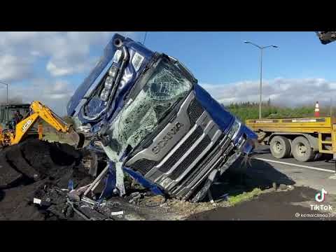 scania kaza yapmış 😔🙏🙏