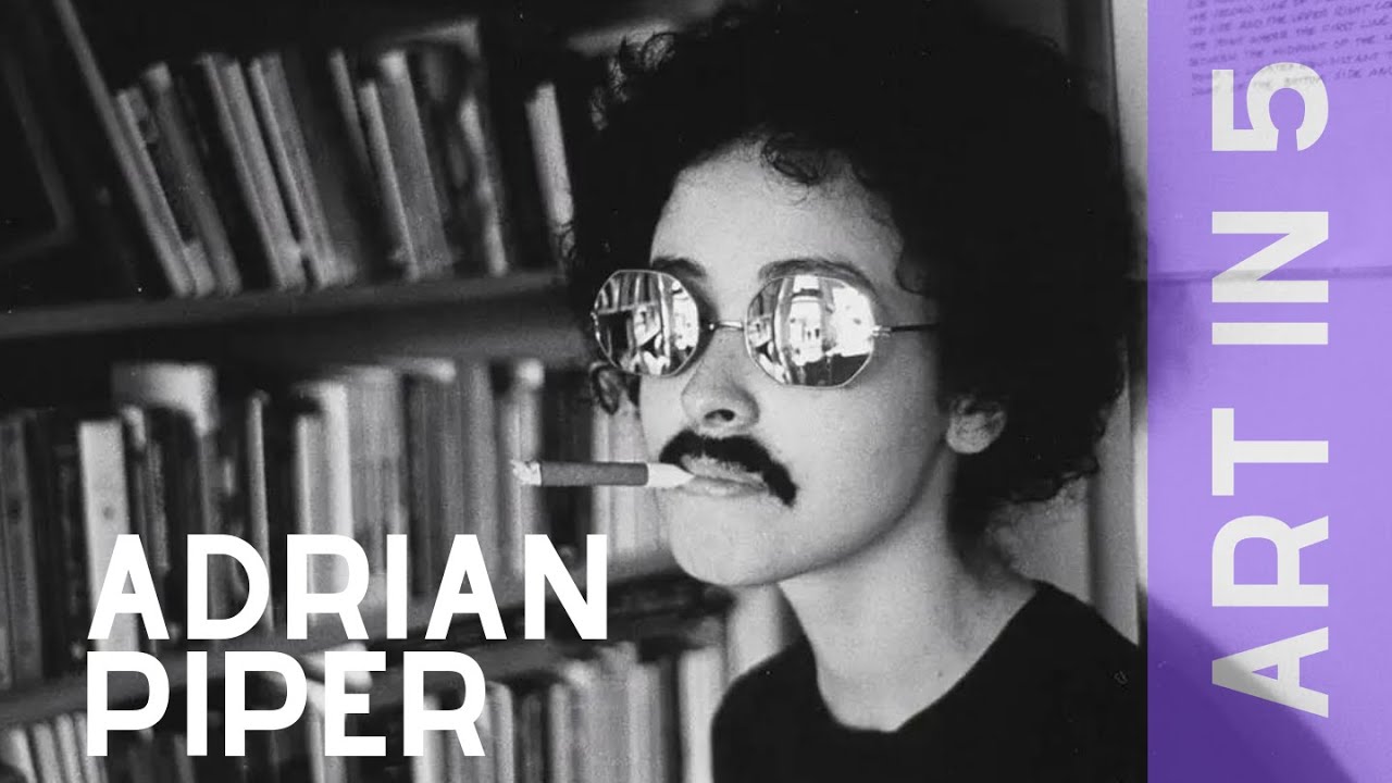 conceptual artist Adrian Piper - YouTube