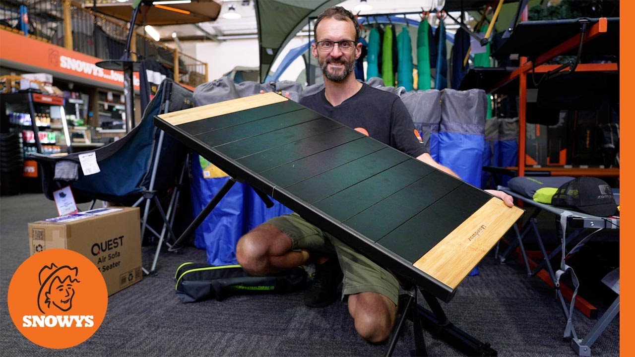 Zempire Stealthpac 95 Camping Table - YouTube