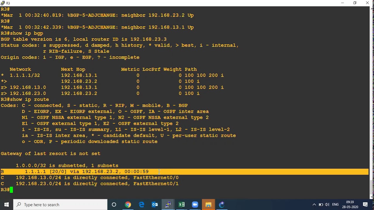 AS path Prepend and MED attribute part 2 - YouTube