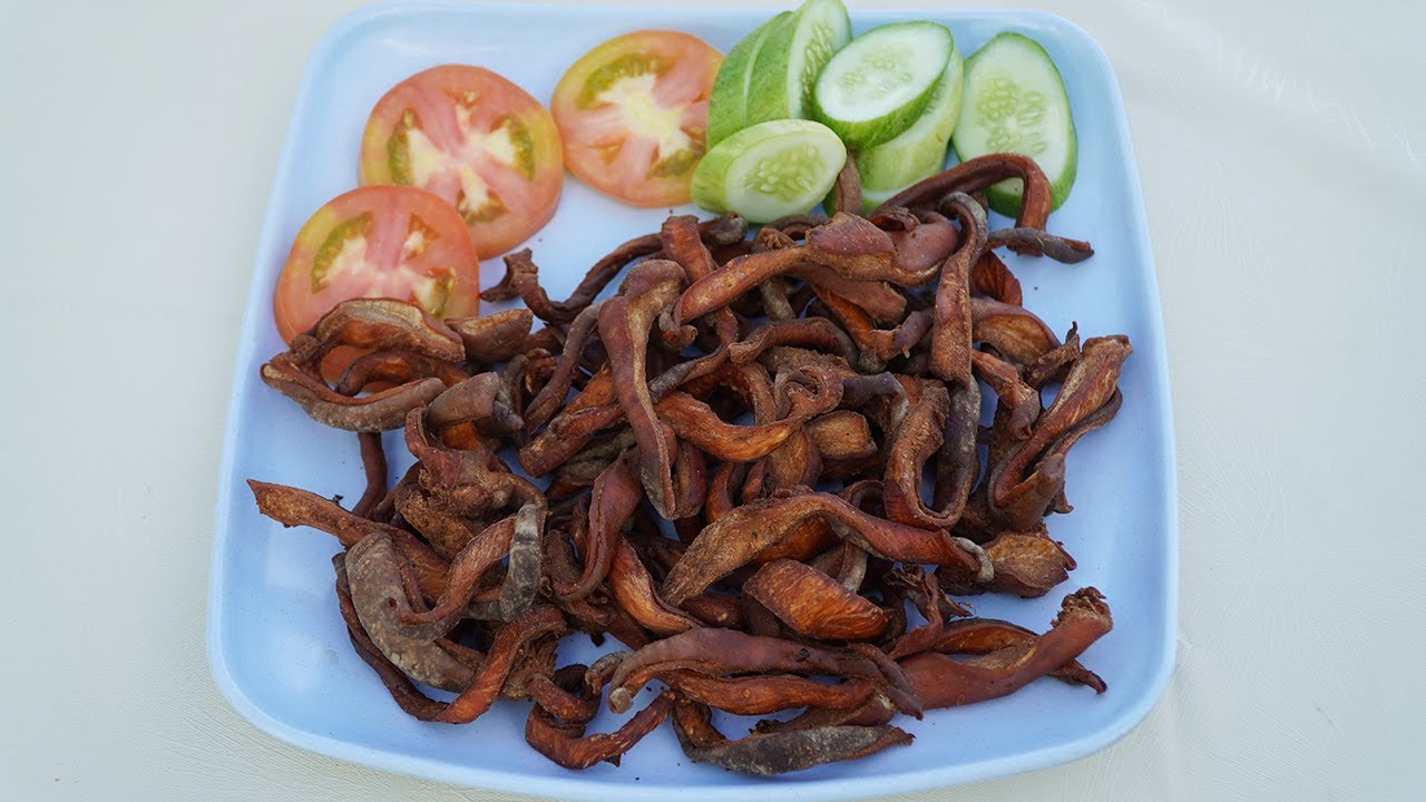 Super Deep Fried Hog Maw Recipe! - YouTube