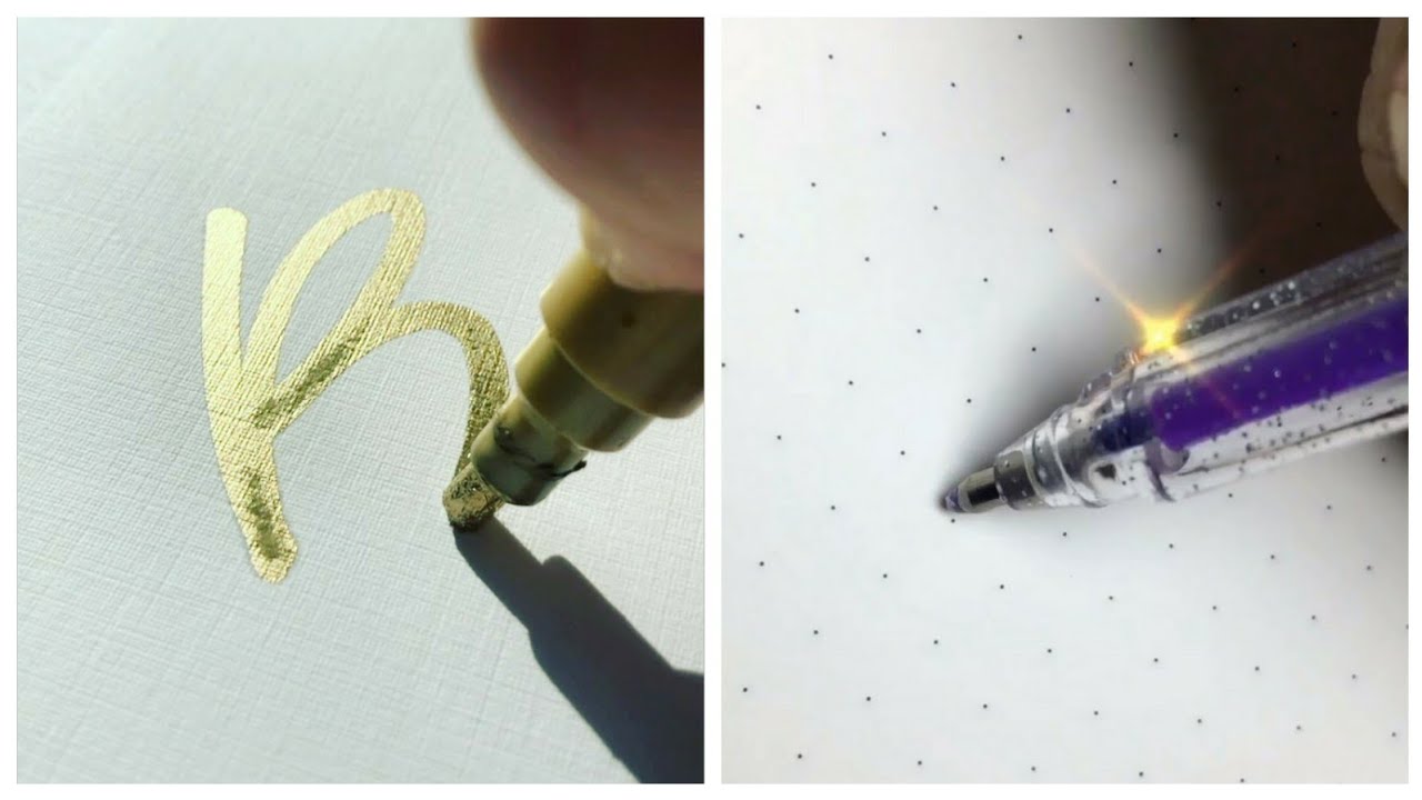 Amazing Calligraphy Lettering with marker and pen. Part 3 - YouTube
