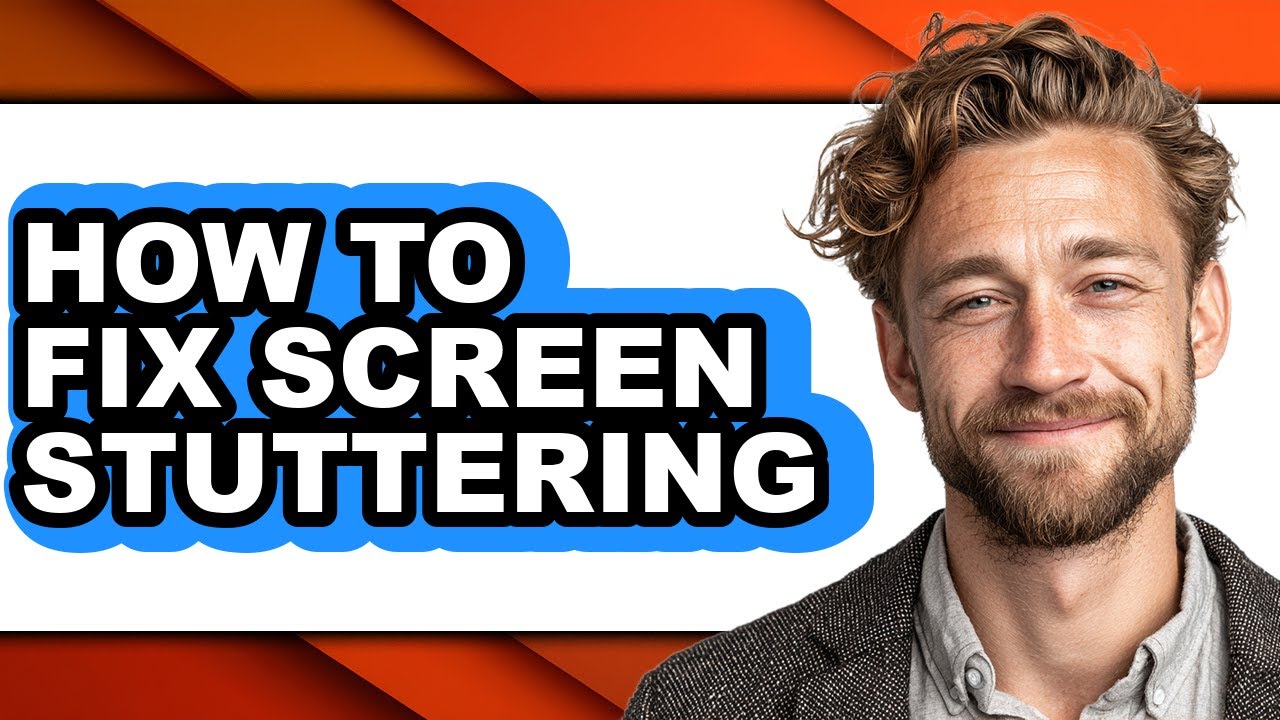 How to Fix Screen Stuttering (updated) - YouTube