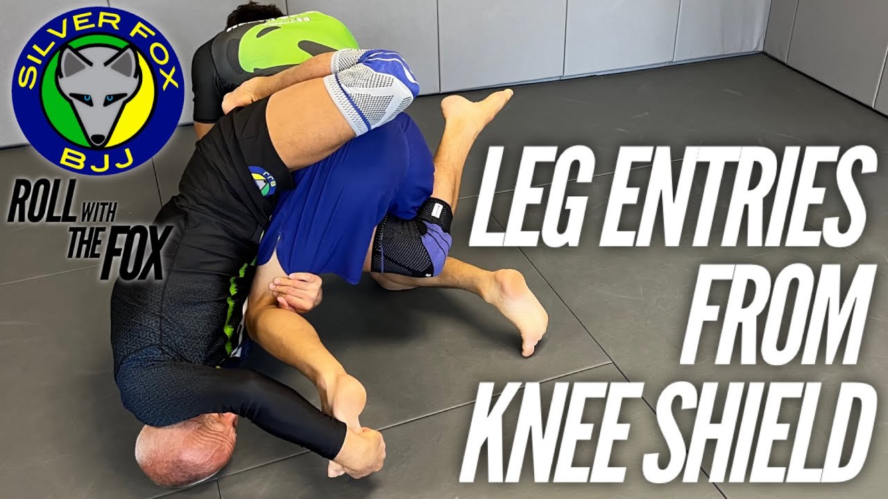 Leg Lock entries from Knee Shield 👊🦊 S:5-Ep:22 #ROLLwithTheFOX - YouTube