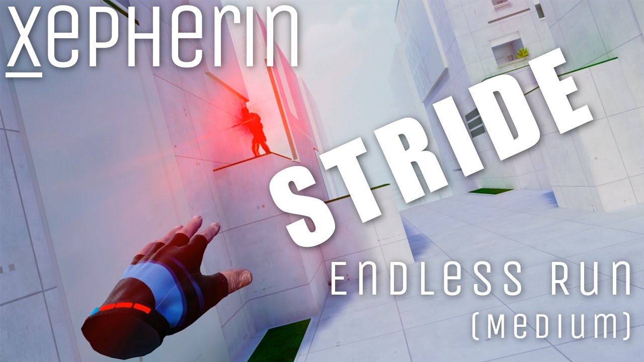 STRIDE VR Gameplay - Endless Mode : Medium - YouTube