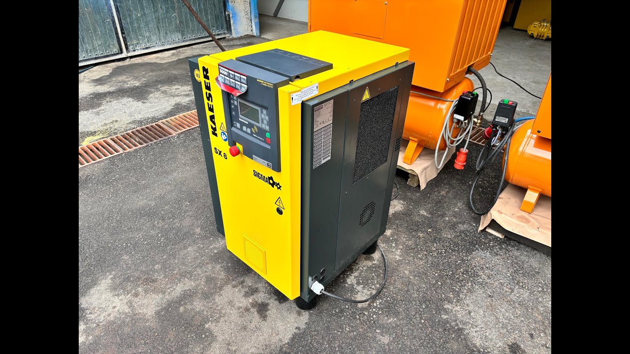 Kaeser SX 8 Sigma Control 2 NEW - YouTube