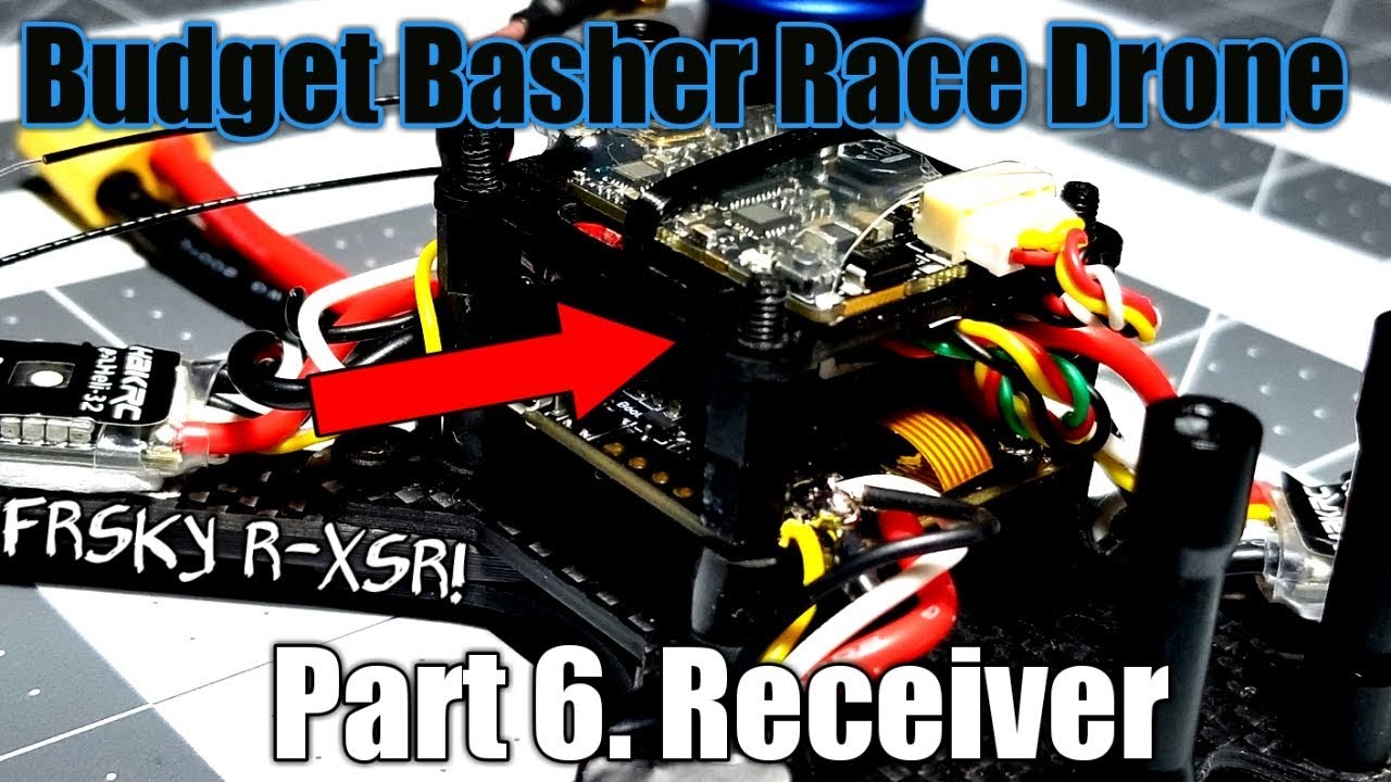 FRSKY R-XSR Receiver Flashed and Installed - YouTube