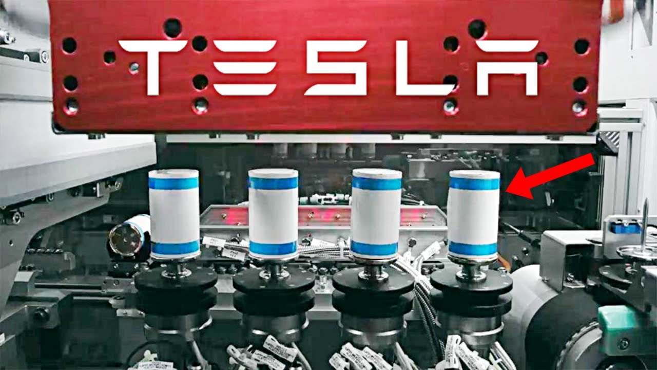 How Tesla Builds Its Batteries So Quickly - YouTube