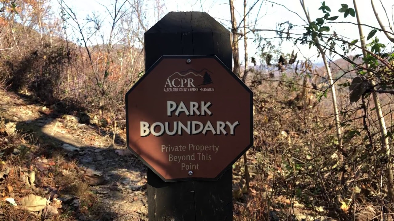 Hiking in Mint Springs Valley Park in November: Crozet, VA - YouTube