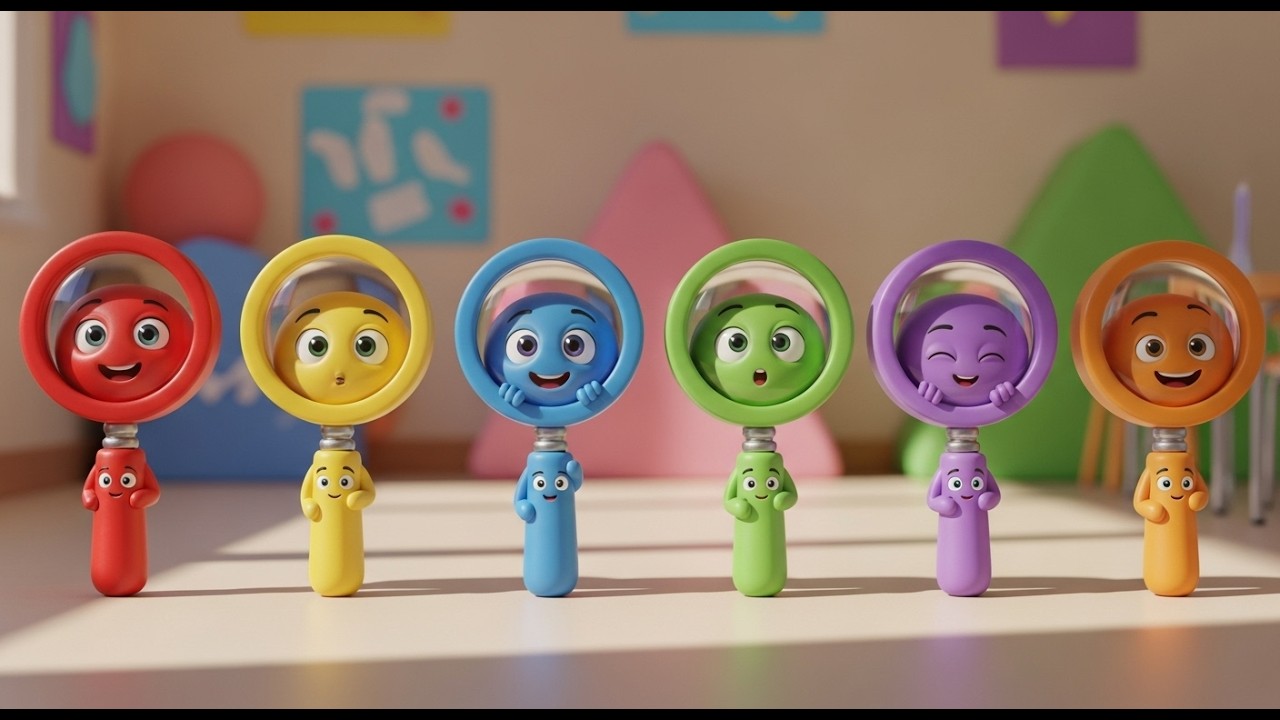 Six Little Toy Magnifying Glasses Peek Peek Peek | Science & Counting ...