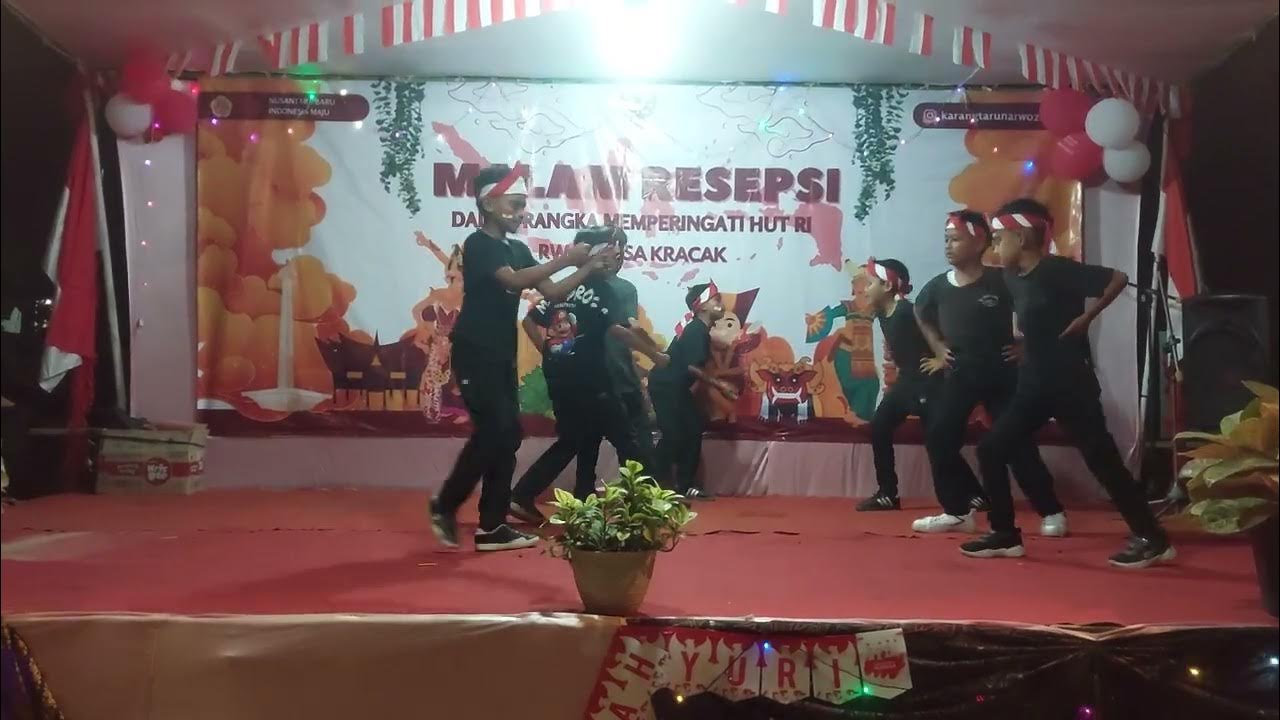 joged serba serbi panggung resepsi hut RI - YouTube