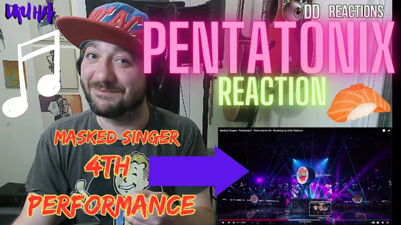 PENTATONIX REACTION!!! Masked Singer 4th PERFORMANCE #ptx #ptxreaction ...