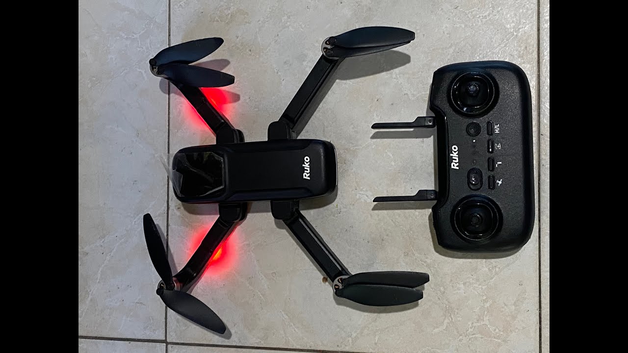 First trial Controlled flight of my RUKO U11 PRO - YouTube