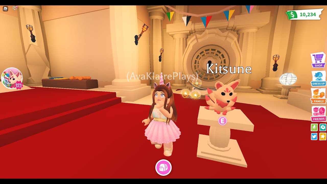 NEW KITSUNE PET UPDATE! Adopt Me Roblox - YouTube