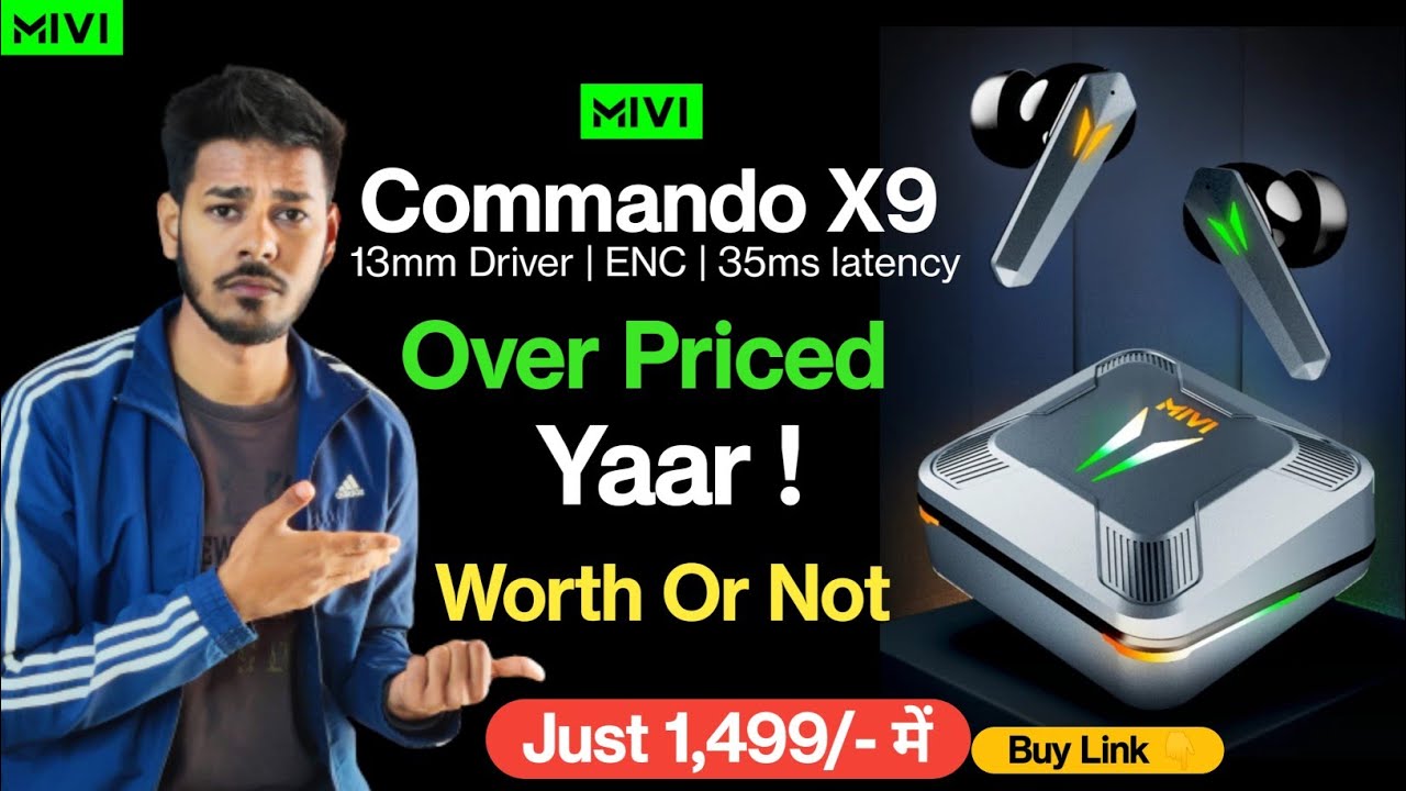 Mivi Commando X9 Review 🔥| Mivi Commando X9 Worth Or Not⚡mivi commando ...