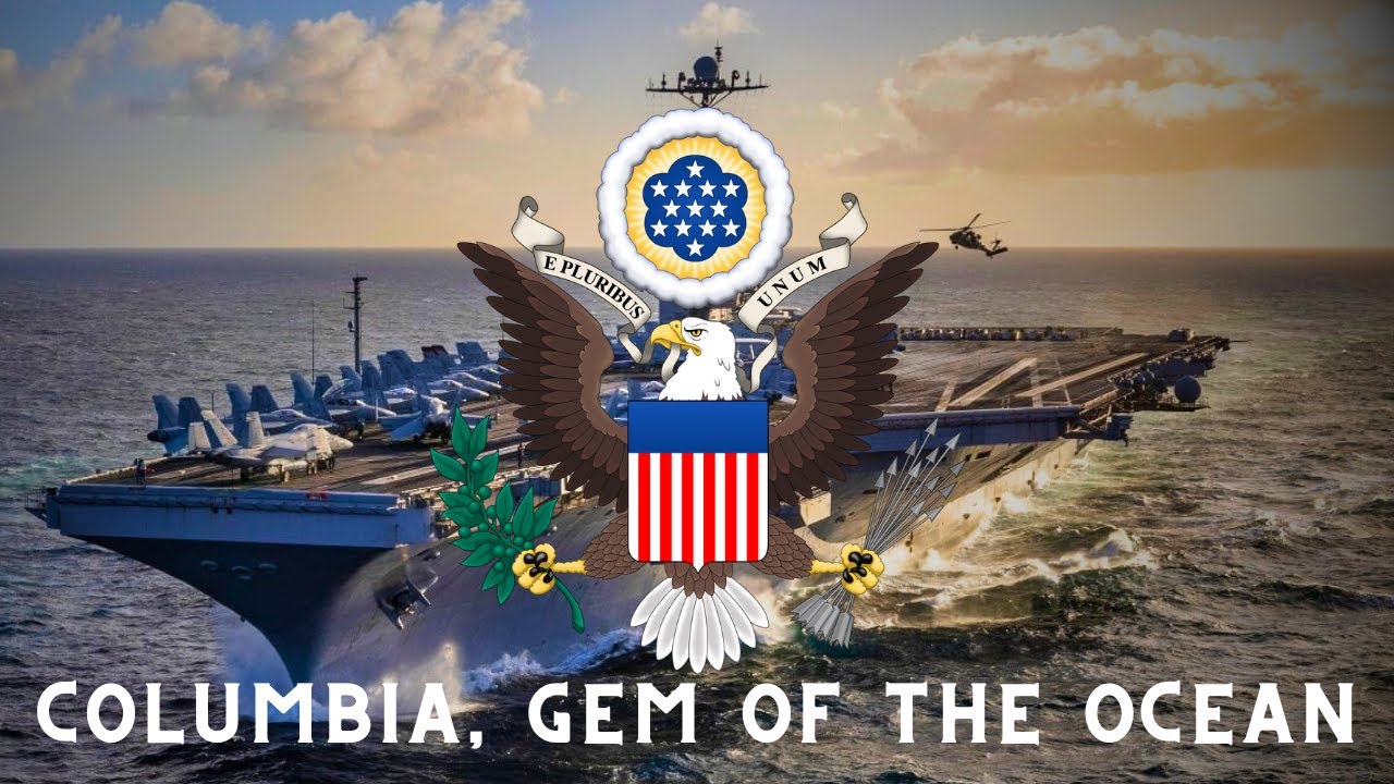 Columbia, The Gem of The Ocean | American Patriotic Song - YouTube