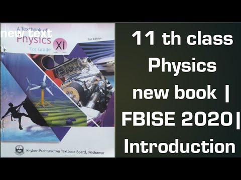Physics 1st year new book Federal Board 2020 | Introduction - YouTube