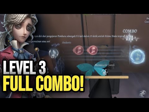 RANK SURVIVOR - COMPOSER FULL COMBO LVL 3 | Identity V Gameplay - YouTube