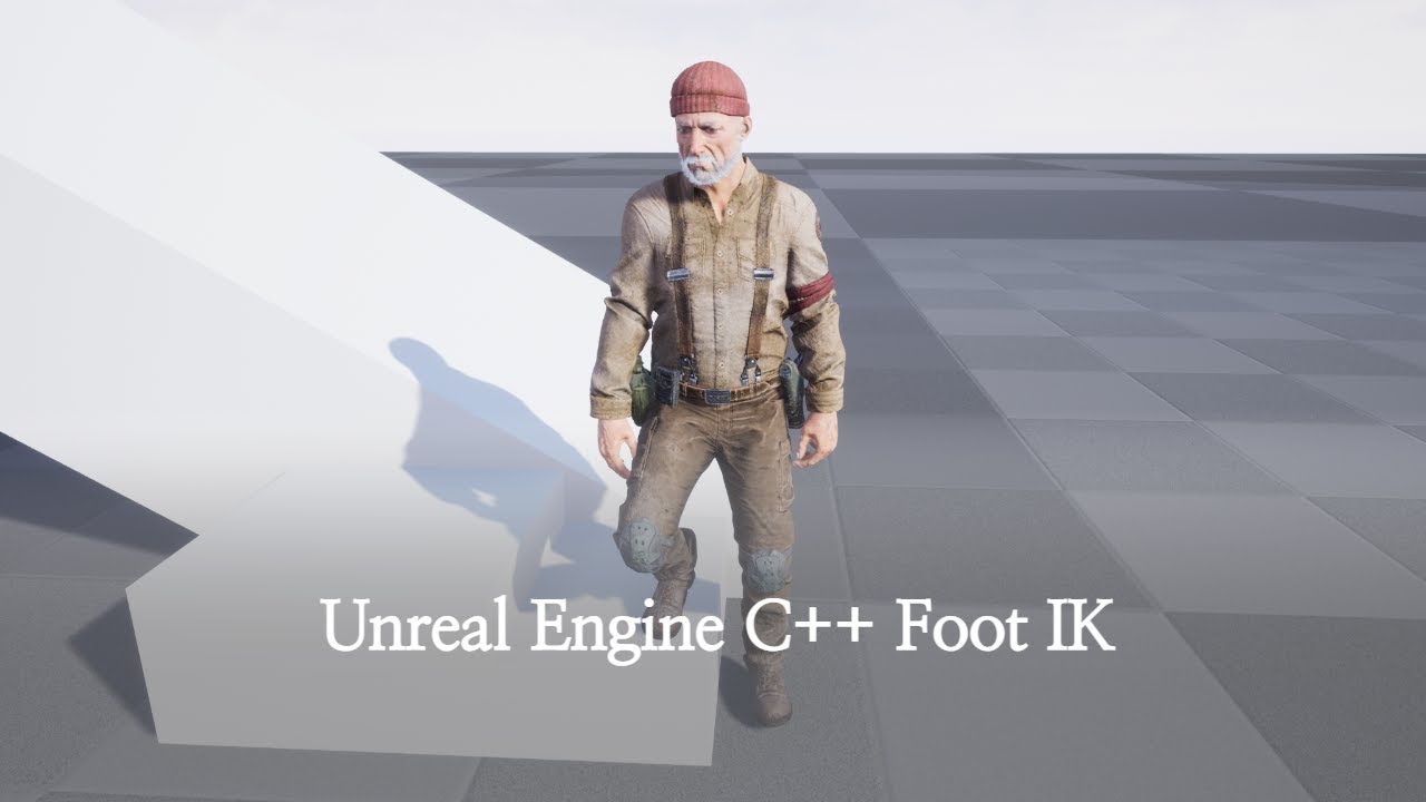 Unreal Engine C++ Foot IK - YouTube