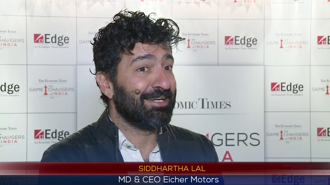 Siddhartha Lal, MD and CEO, Eicher Motors | The ET India-UK Strategic ...