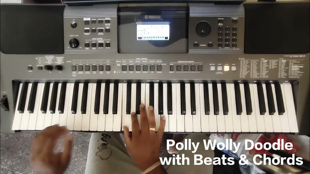 Polly Wolly Doodle| With Chords| Keyboard Tutorial - YouTube