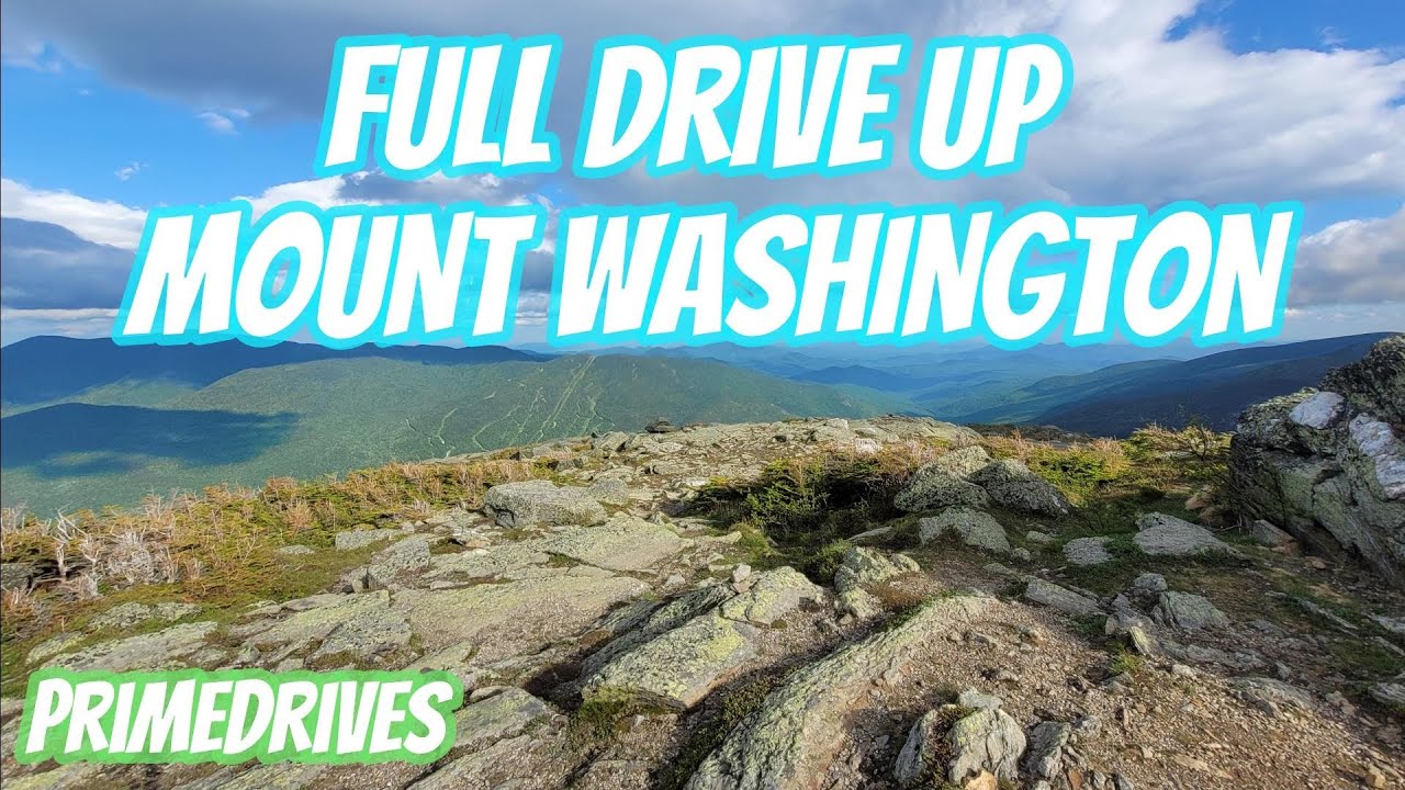 Scariest Drive in America ? Mount Washington Auto Road - New Hampshire ...