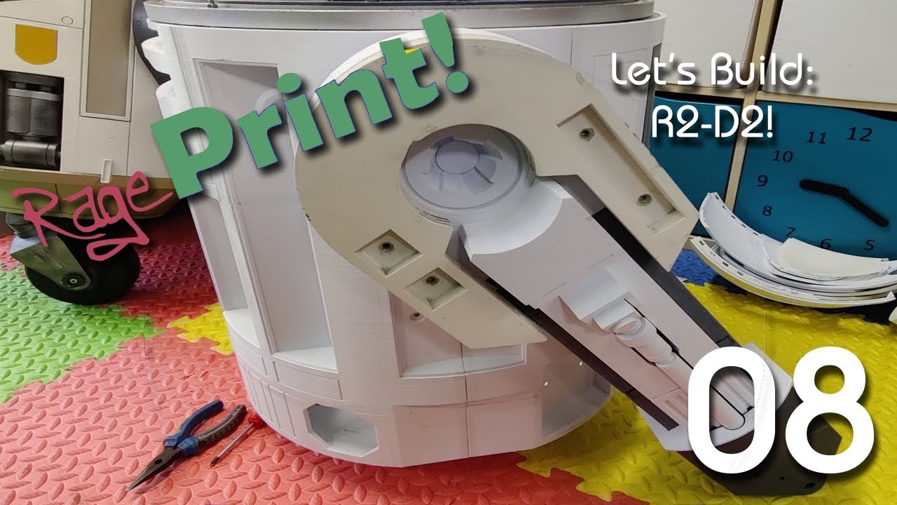 Let's Build - R2-D2! - Episode 08 - The legs - Part 2 - YouTube