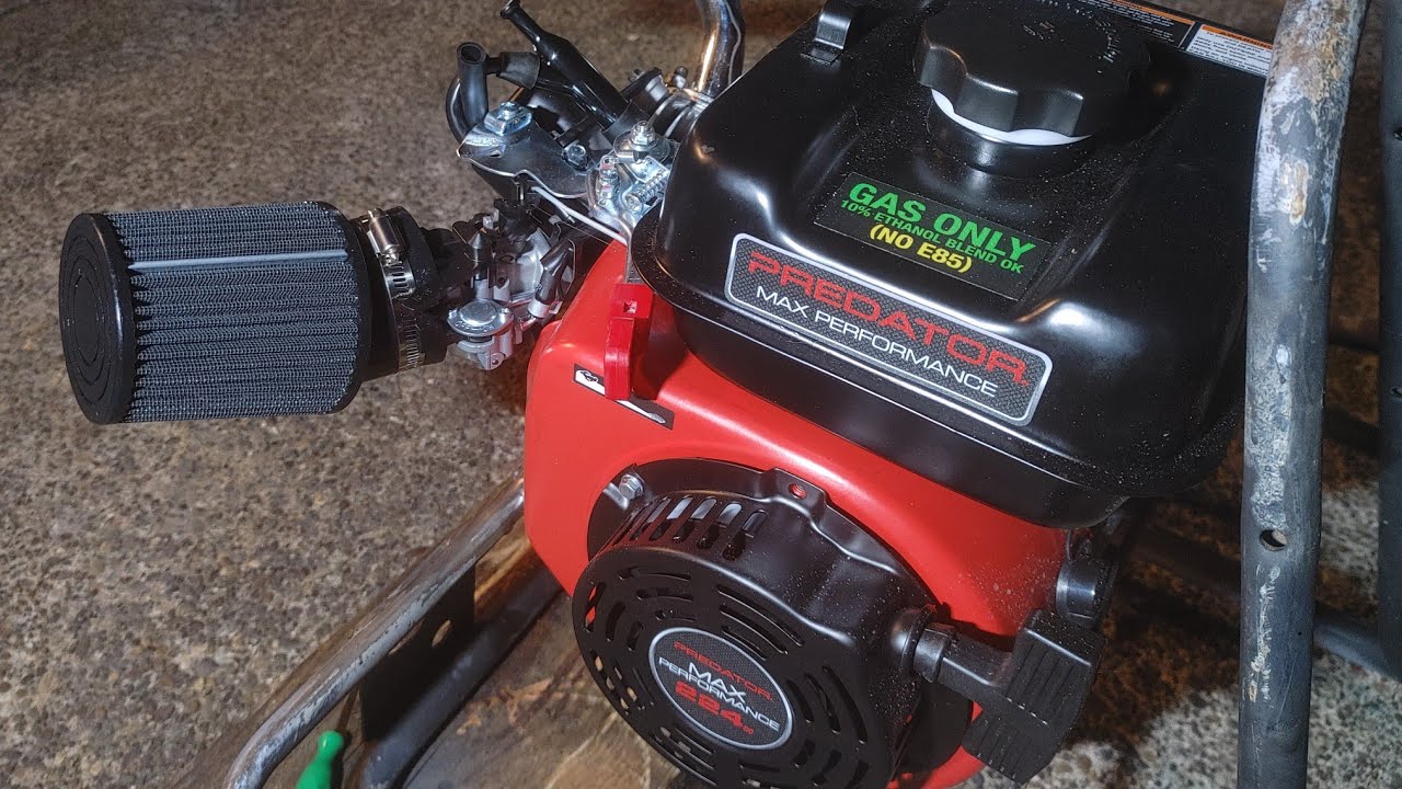 LOUD! Predator 224 Stage 1 | First Start Up! - YouTube