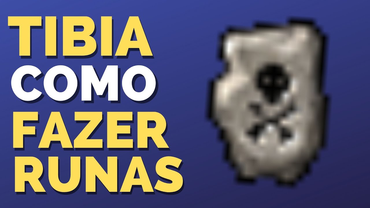Tibia Como Fazer Runas - YouTube