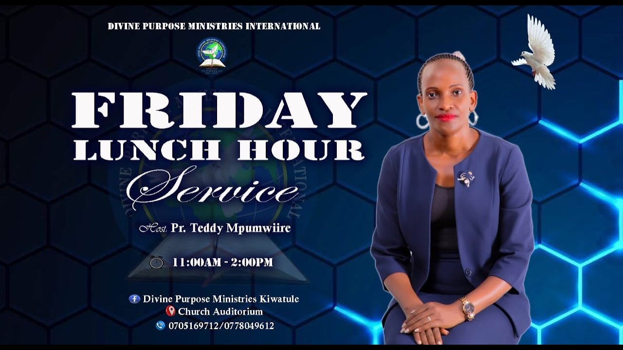 #FRIDAY LUNCH HOUR SERVICE LIVE #divine_purpose_ministries ...