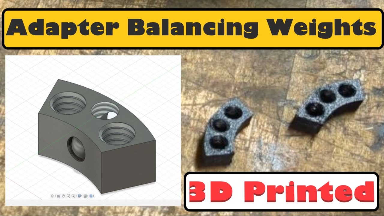 Surface Grinder Job 4 – Designing and 3D Printing Weights for the Wheel ...
