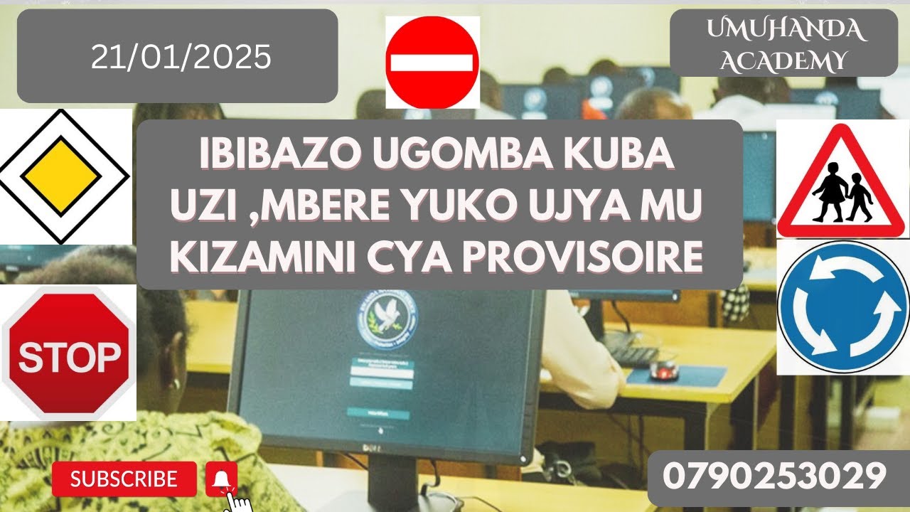 AMATEGEKO Y’UMUHANDA🚨🚔🚨IBIBAZO BIZA CYANE MU KIZAMINI CYA PROVISOIRE N ...