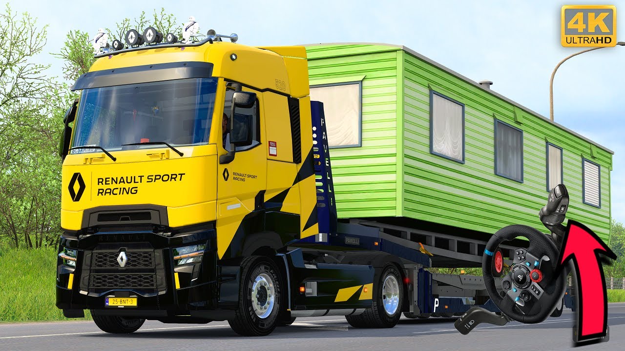 4K|RTX 3090| ETS2 RENAULT RANGE T DUTCH HOME TRANSPORT - YouTube