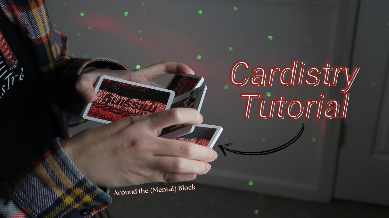 Intermediate TWO-HANDED Cut (2 Versions) || Cardistry TUTORIAL - YouTube