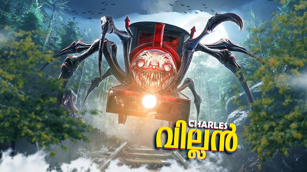 Escaping From Scary Train Choo Choo Charles 🥵 | Malayalam Gameplay ...