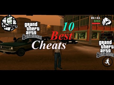 GTA San Andreas - Top 10 Best PC Cheats | Army Helicopter Cheats | Girlfriends Mods Cheats gta sa