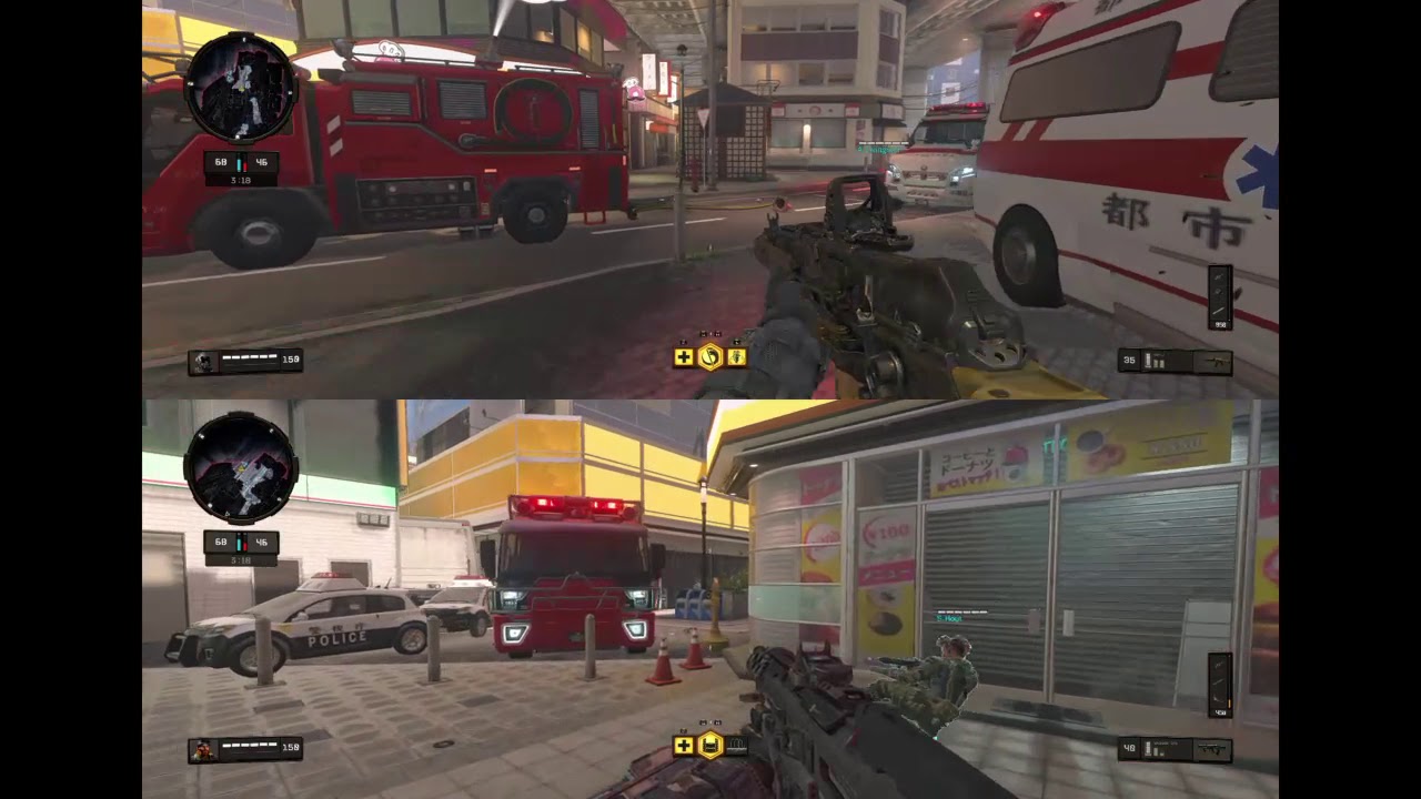 Playing call of duty 4 with son - YouTube