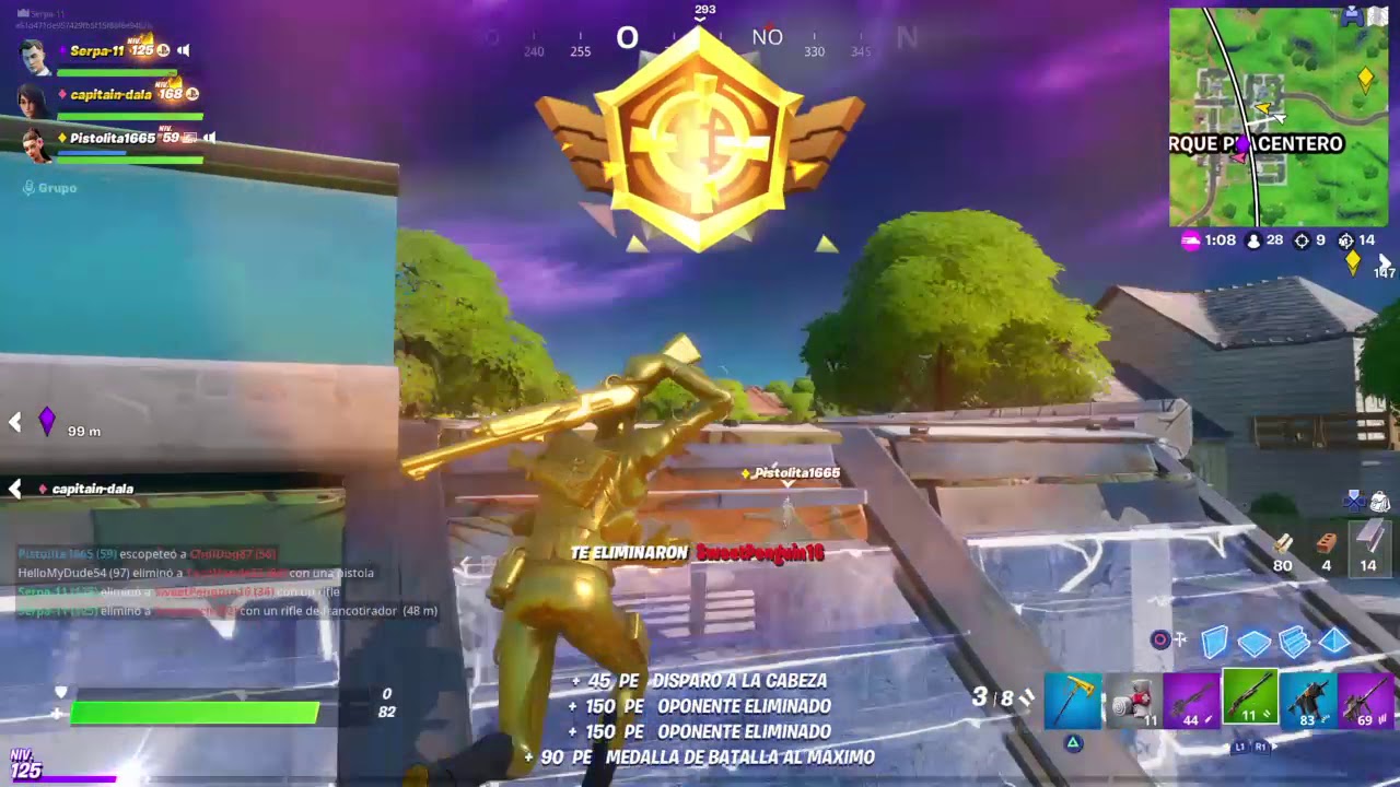 Fortnite/ triple kill - YouTube