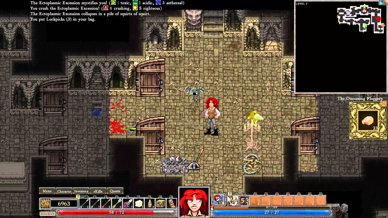 [S2][P1] Dungeons of Dredmor - Realm of the Diggle Gods - YouTube